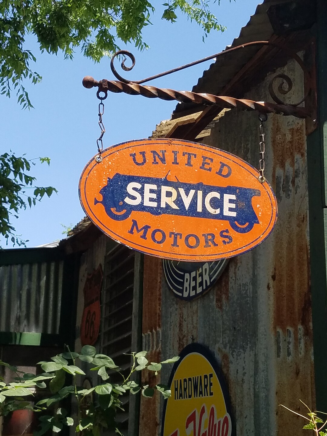 United Motors Service Sign ( Double Faced) - Etsy