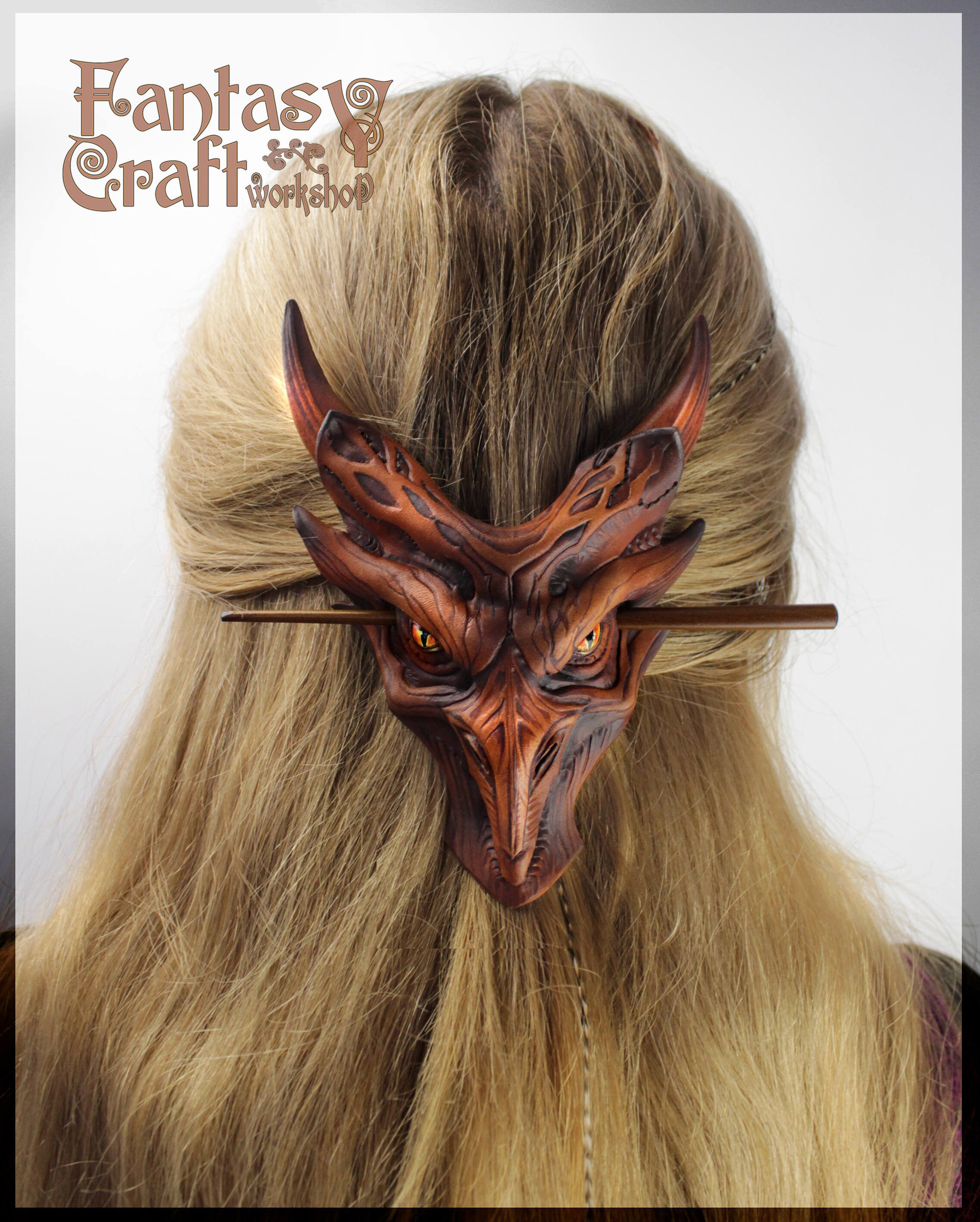 Dragon Hair Pin - Etsy