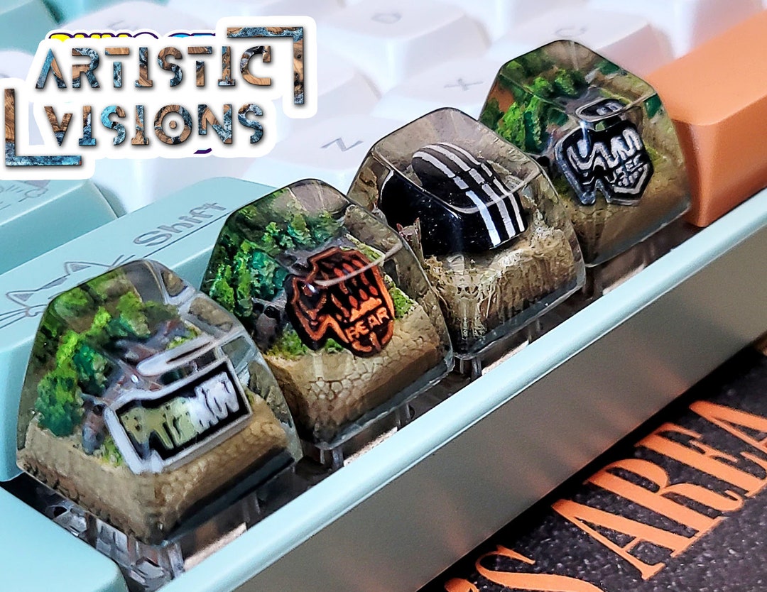 Escape From Tarkov, Killa Helmet Artisan Keycap for Mechanical ...