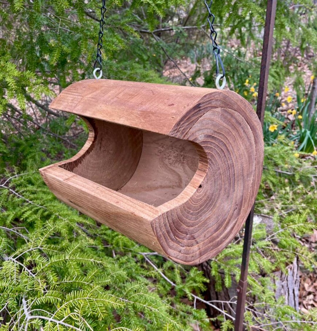 Birdfeeder, Catalpa Hardwood - Our Largest Size Ever! the Original ...