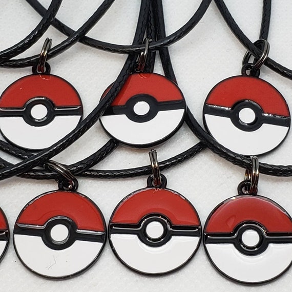 Pokemon Pokeballs Lot of 10 Necklaces Party Favors Pokeball - Etsy
