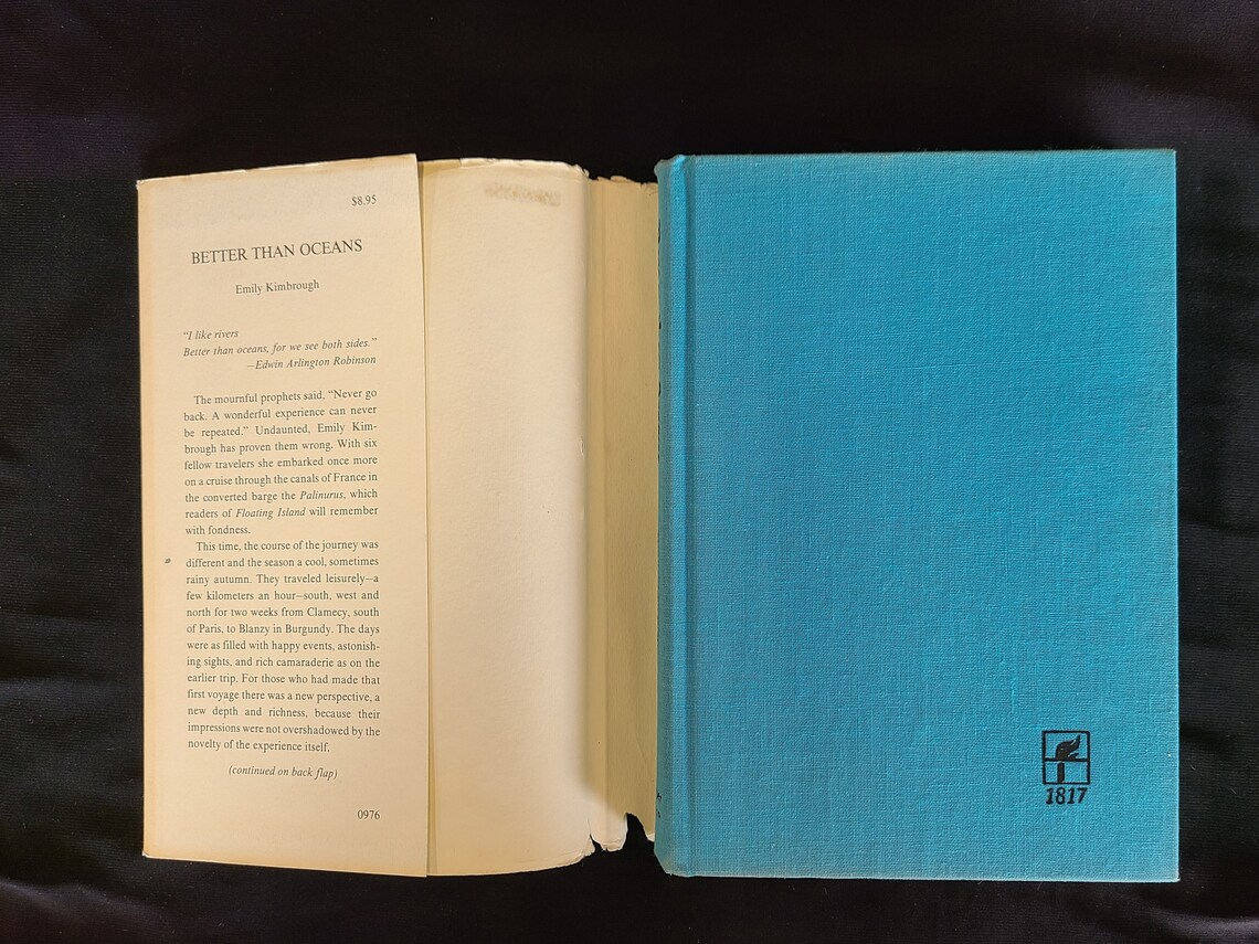 Vintage Book 1976 First Edition Better Than Oceans, by Emily Kimbrough ...
