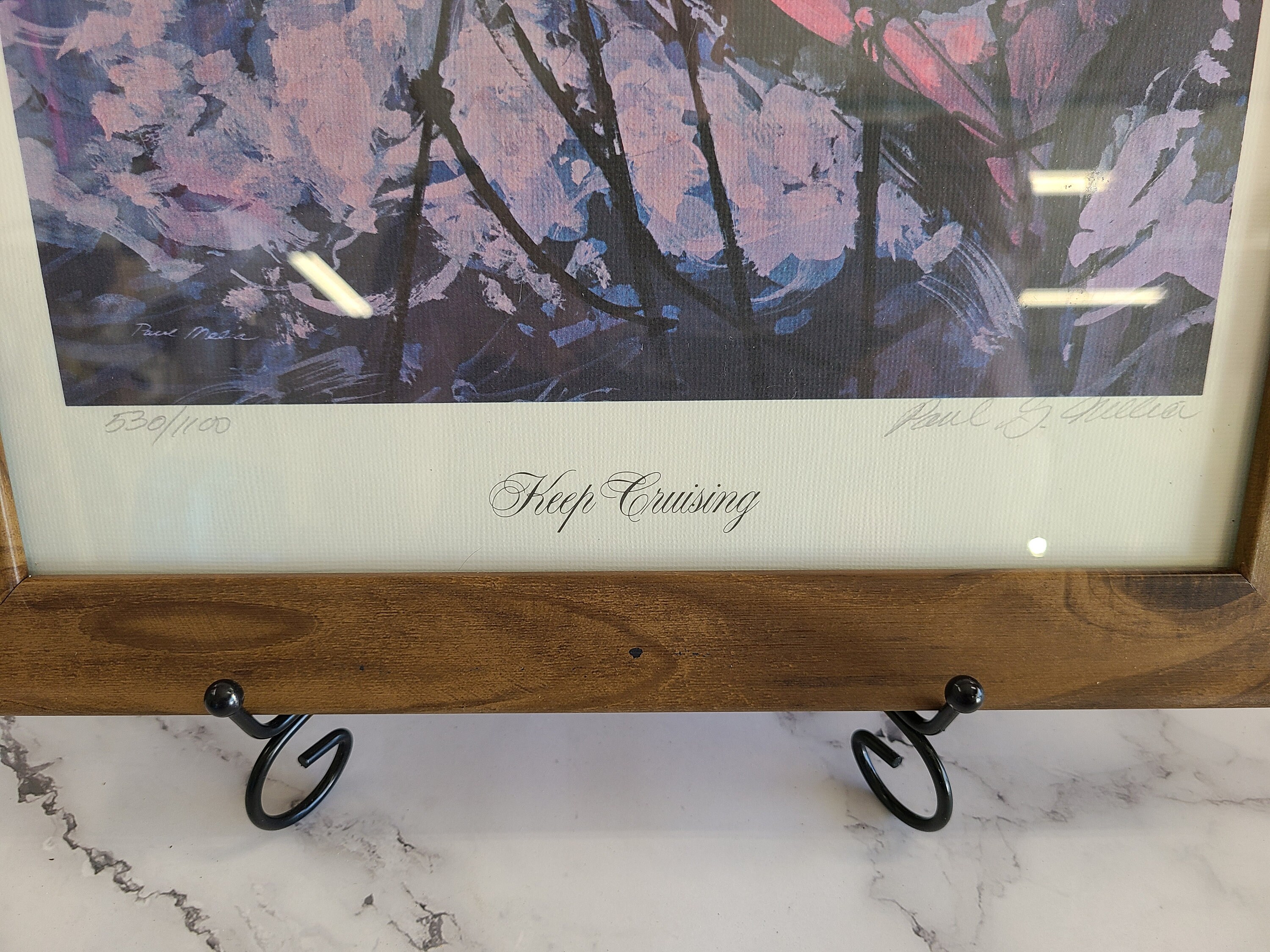 Vintage Lithograph, Keep Cruising, by Paul Melia, Limited Edition ...