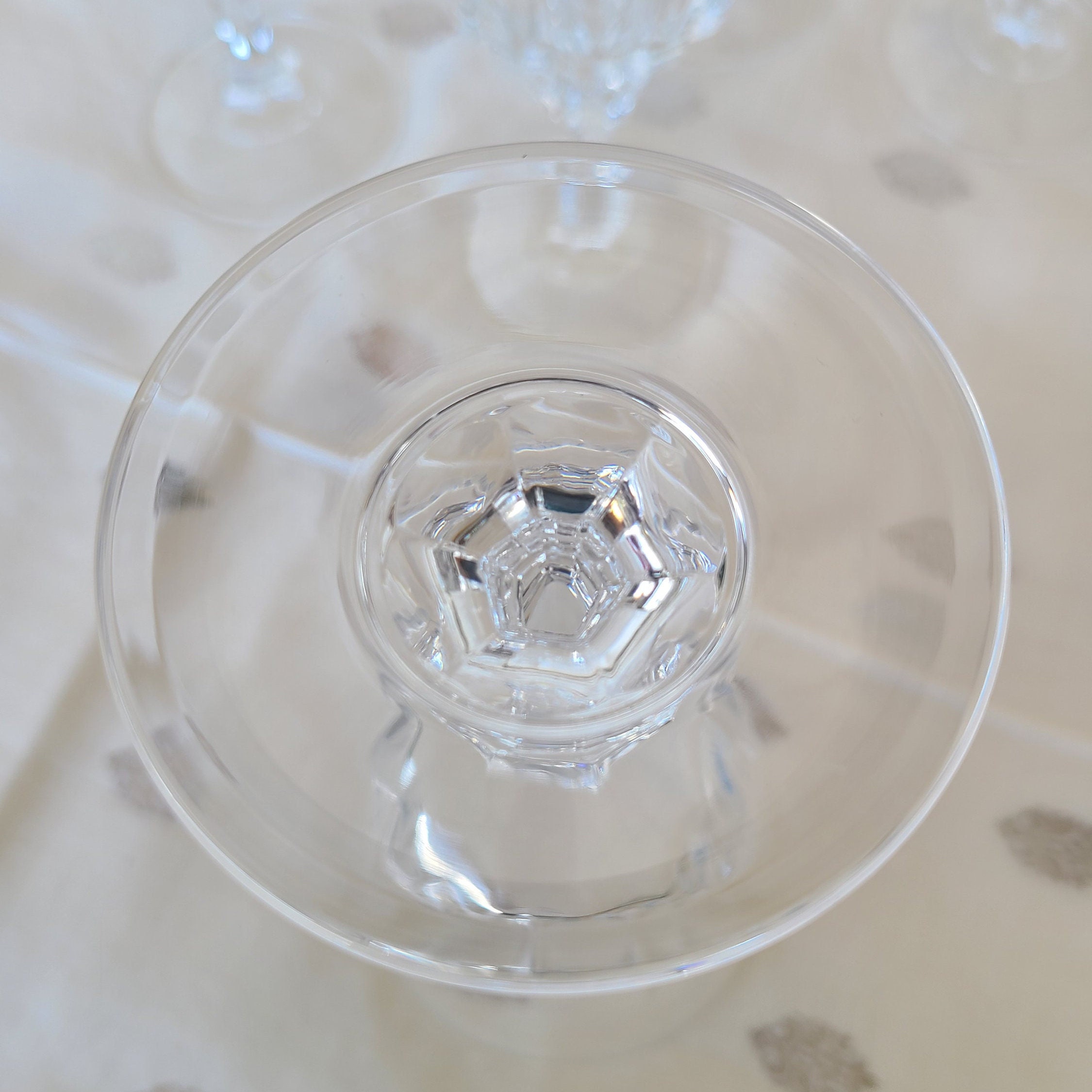 Vintage Crystal Stemware by princess House Esprit | Etsy