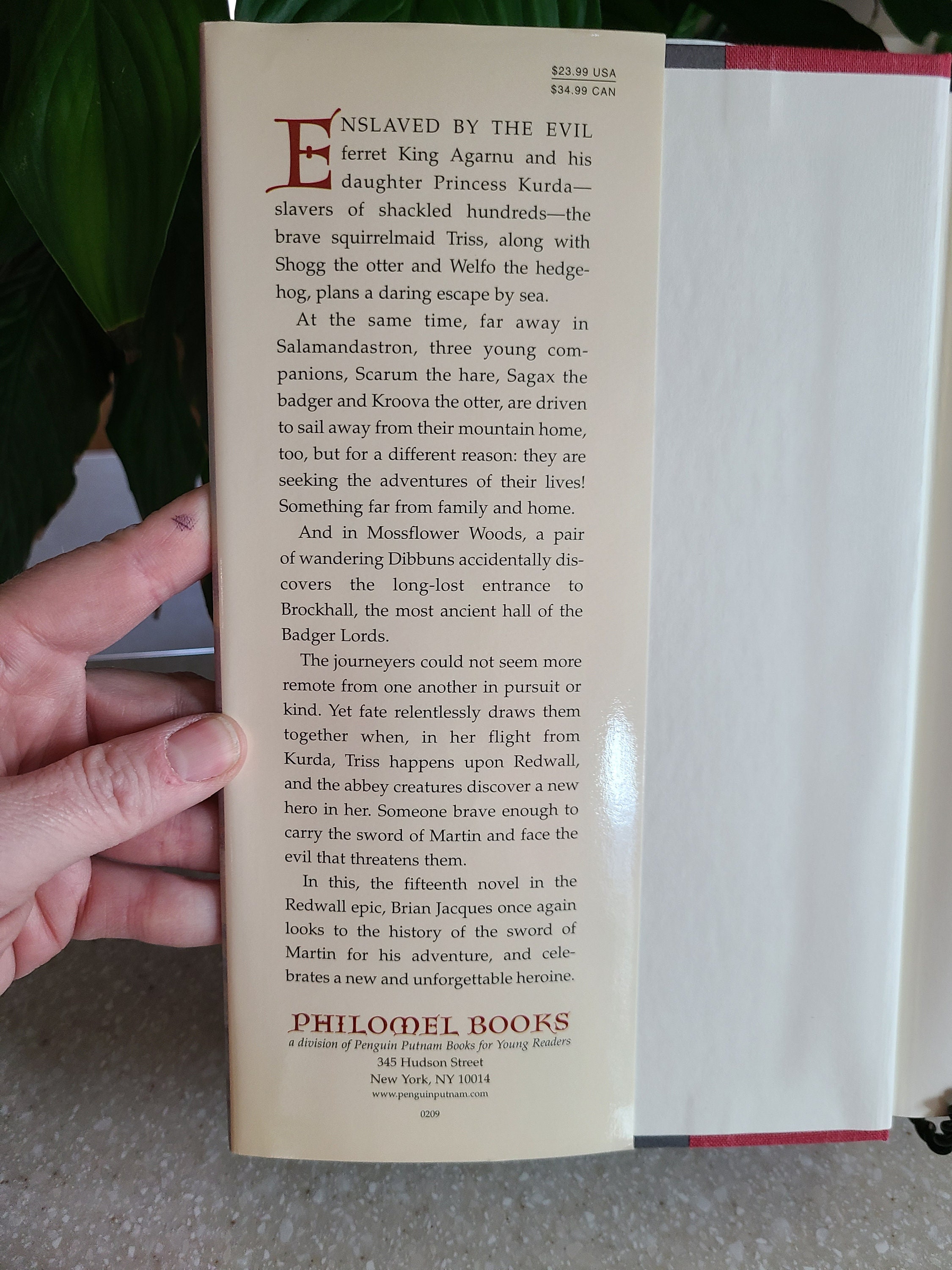 2002 First Impression Book, Triss by Brian Jacques - Etsy