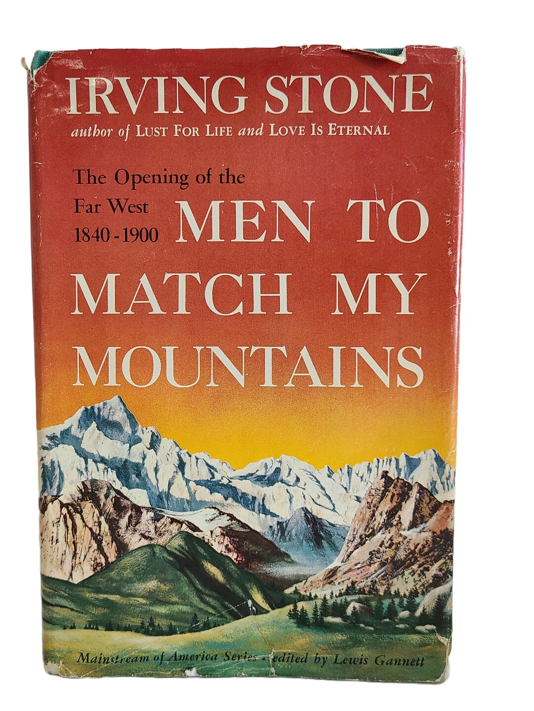 Vintage Book Men to Match My Mountains by Irving Stone Hardcover 1956 ...