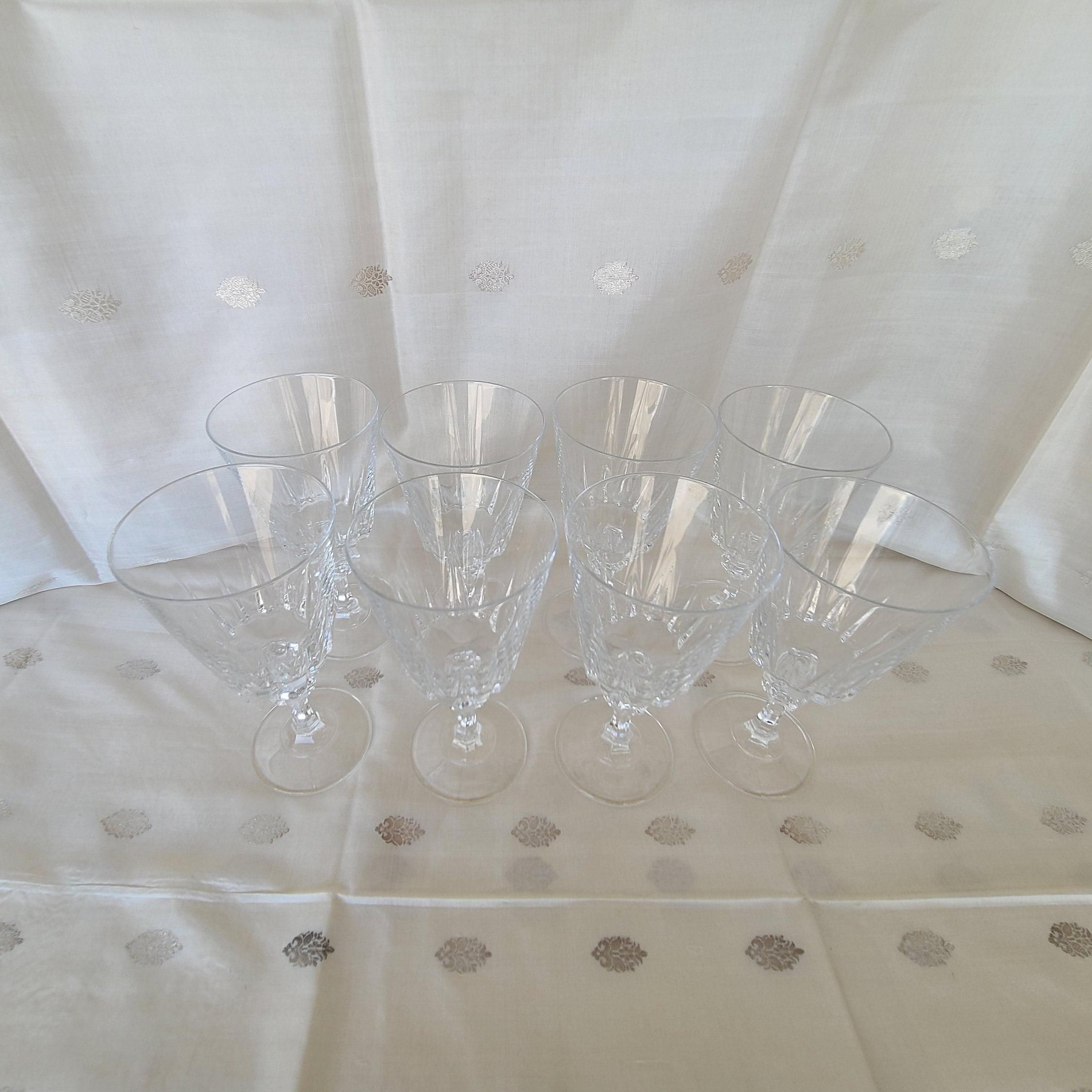 Vintage Crystal Stemware by princess House Esprit | Etsy