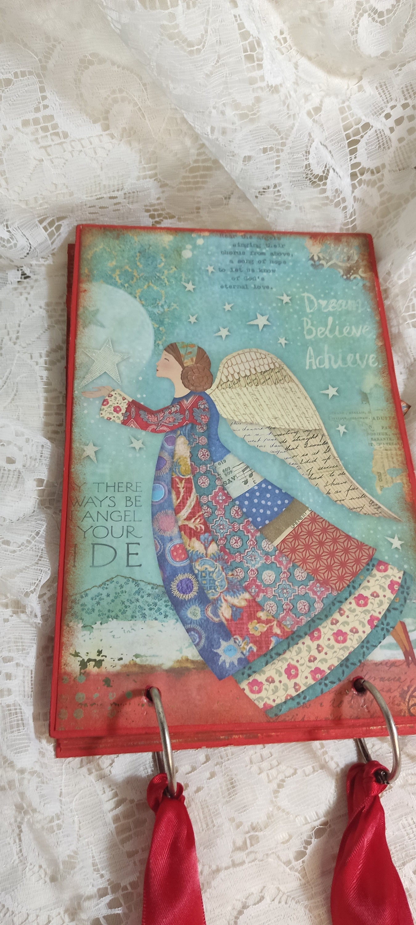 Handmade Christmas Scrapbook Journal – Festive Holiday Memory Album - Etsy