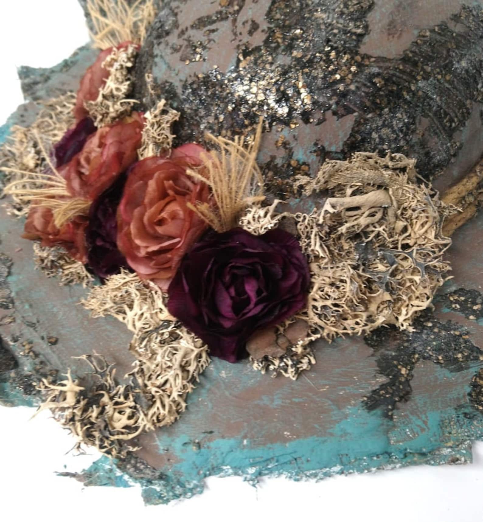 Hat Wall Decor Plaster Cast Decoration Hat - Etsy