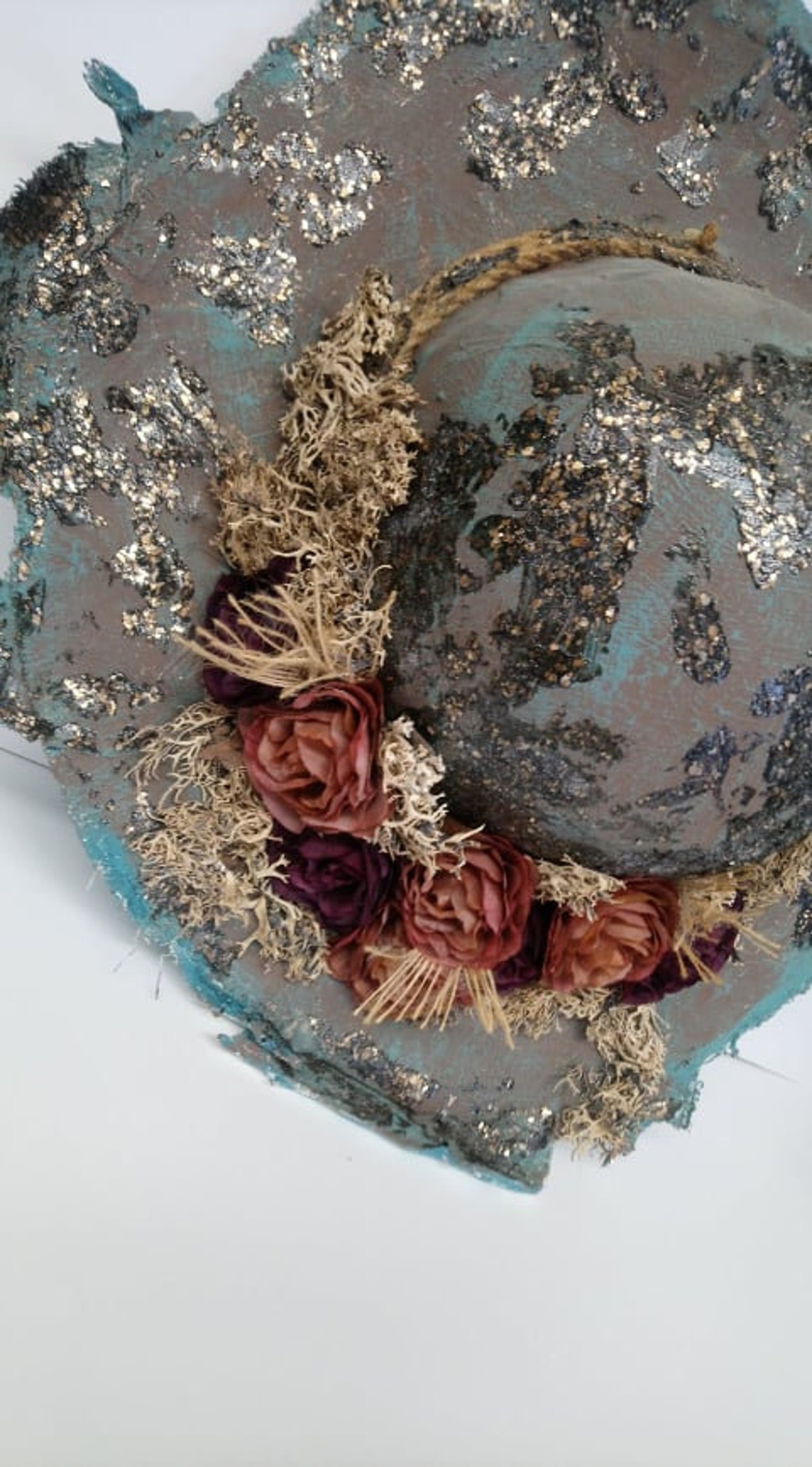 Hat Wall Decor Plaster Cast Decoration Hat - Etsy