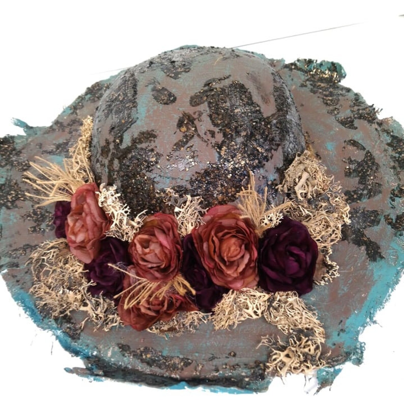 Hat Wall Decor Plaster Cast Decoration Hat - Etsy