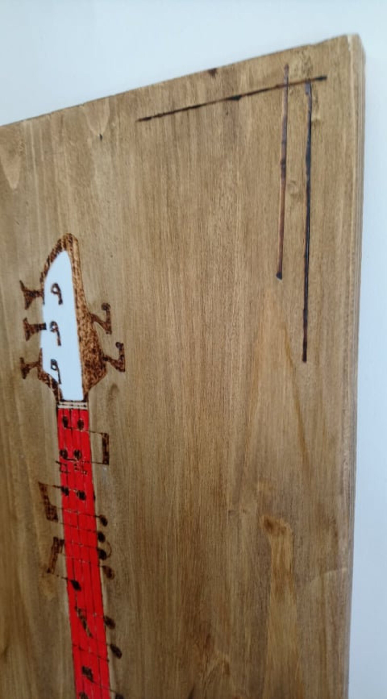 Pyrography Art Wood Burning Art Guitar Pyrography Art - Etsy