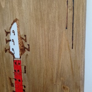 Pyrography Art Wood Burning Art Guitar Pyrography Art - Etsy