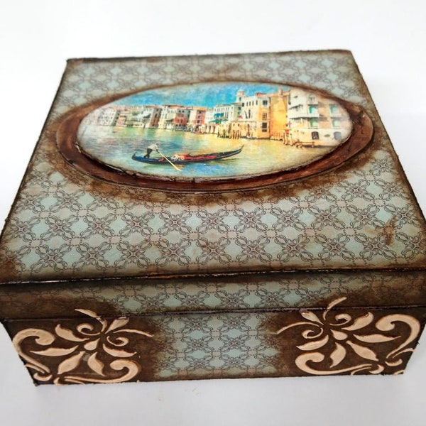 Decoupage Box - Etsy
