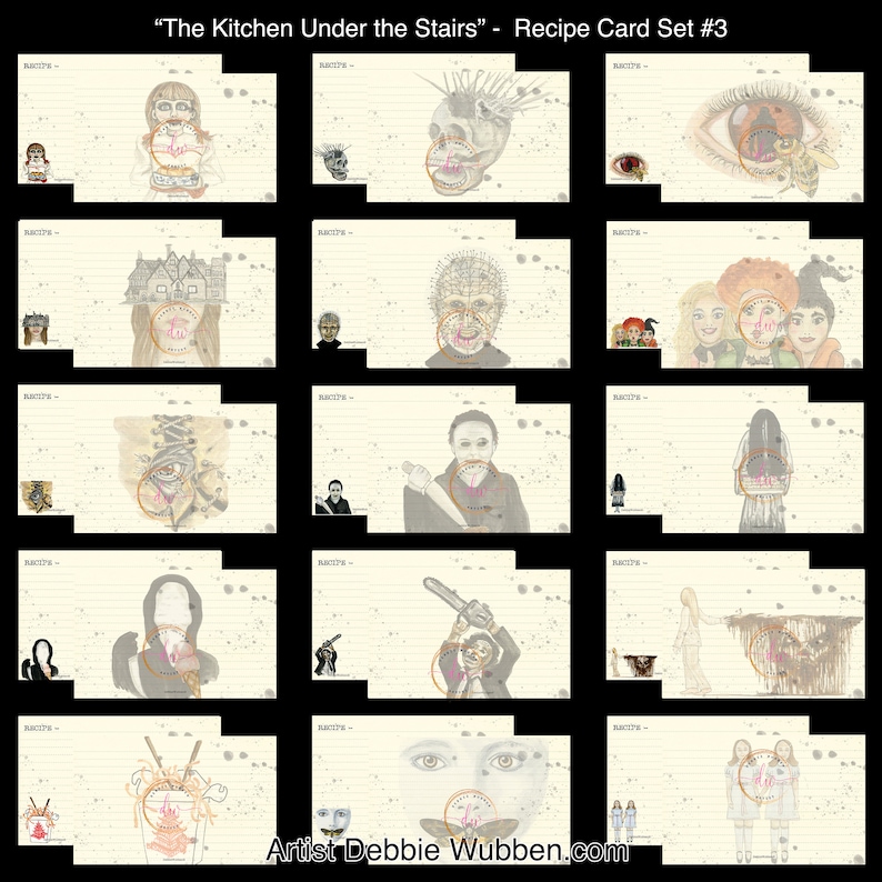 Horror Movie Recipe Cards, Creepy Images, Classic Movie, Share Recipes ...