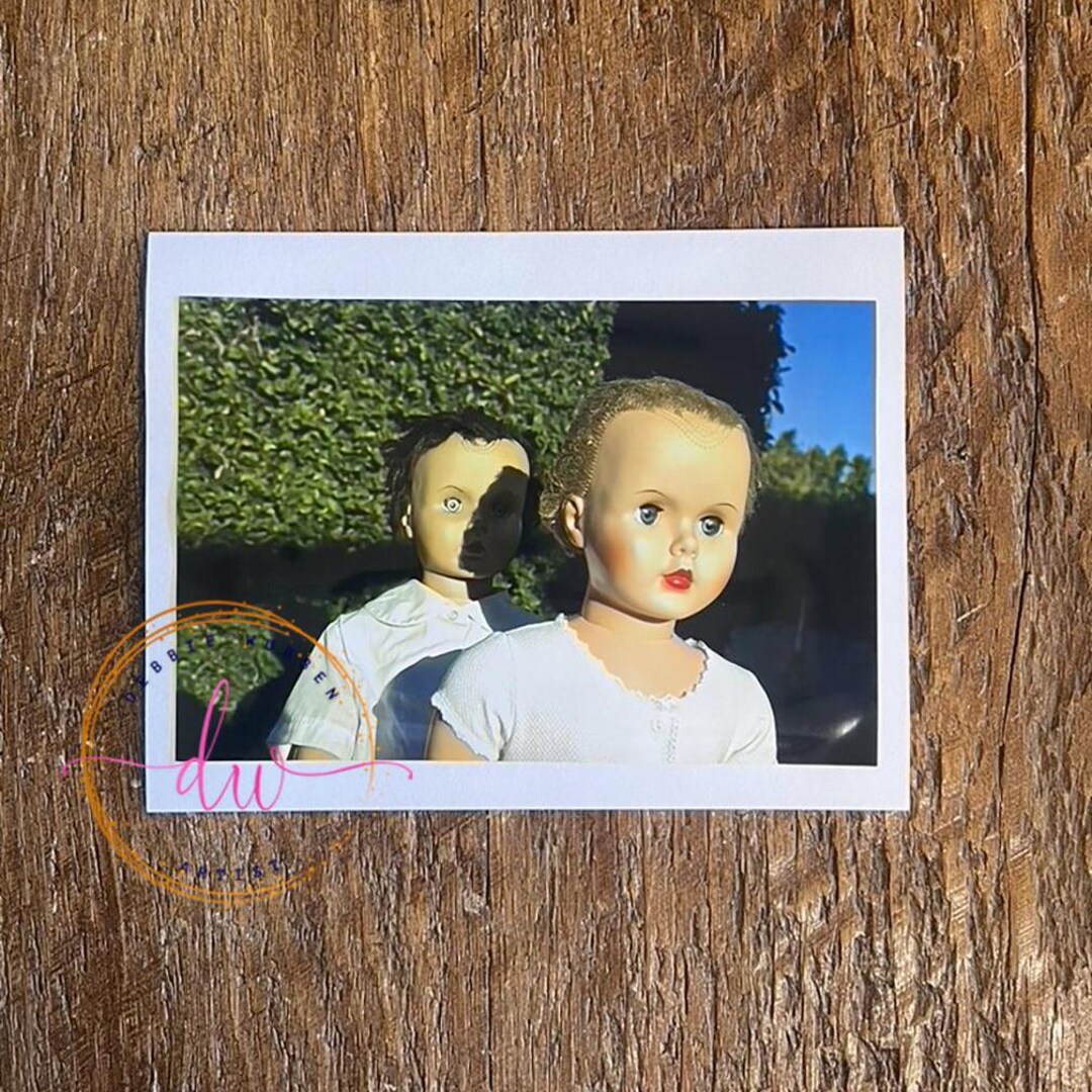 Stalker Card, Creepy Doll Card, Creepy Greetings, Blank Card, All ...