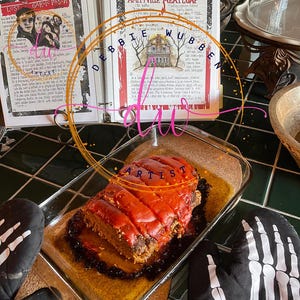 Horror Movie Cookbook, Free Bookmark, the Kitchen Under the Stairs ...
