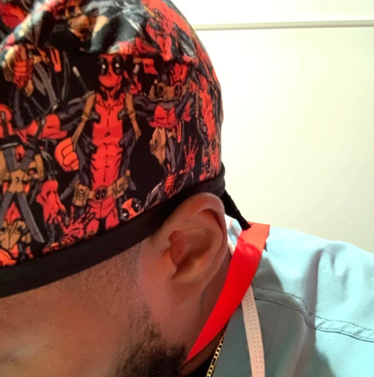Deadpool Marvel Comics Fitted Scrub Cap - Etsy