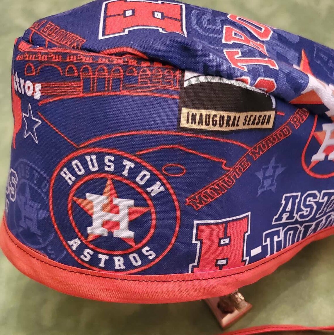 Houston Astros Stadium Scrub Cap Etsy Houston Astros Stadium Scrub Cap Etsy