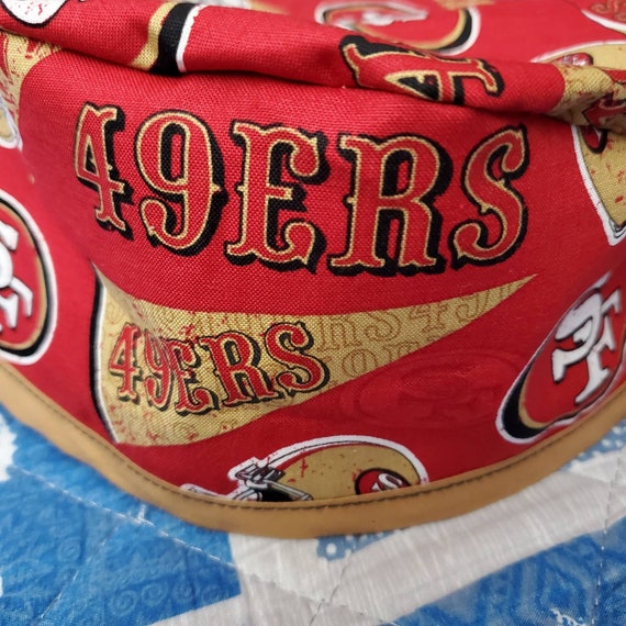 49ers Fitted Scrub Cap - Etsy