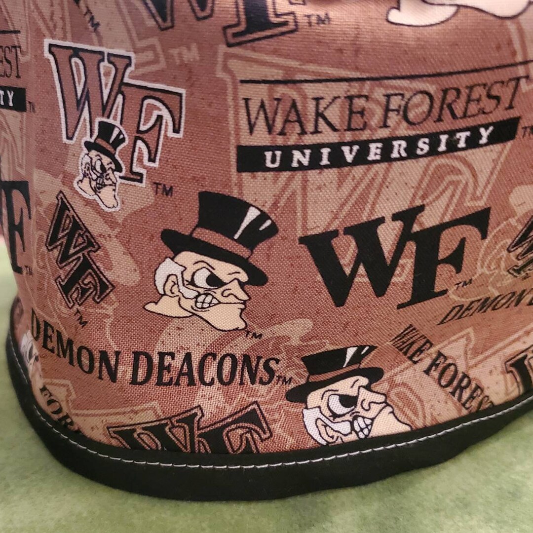 Demon Deacons Scrub Cap Wake Forest University - Etsy