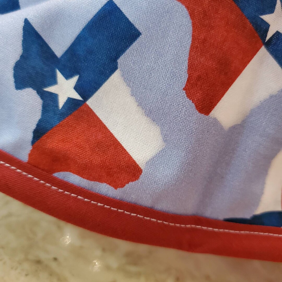 Texas Flag Scrub Cap Euro Pony - Etsy