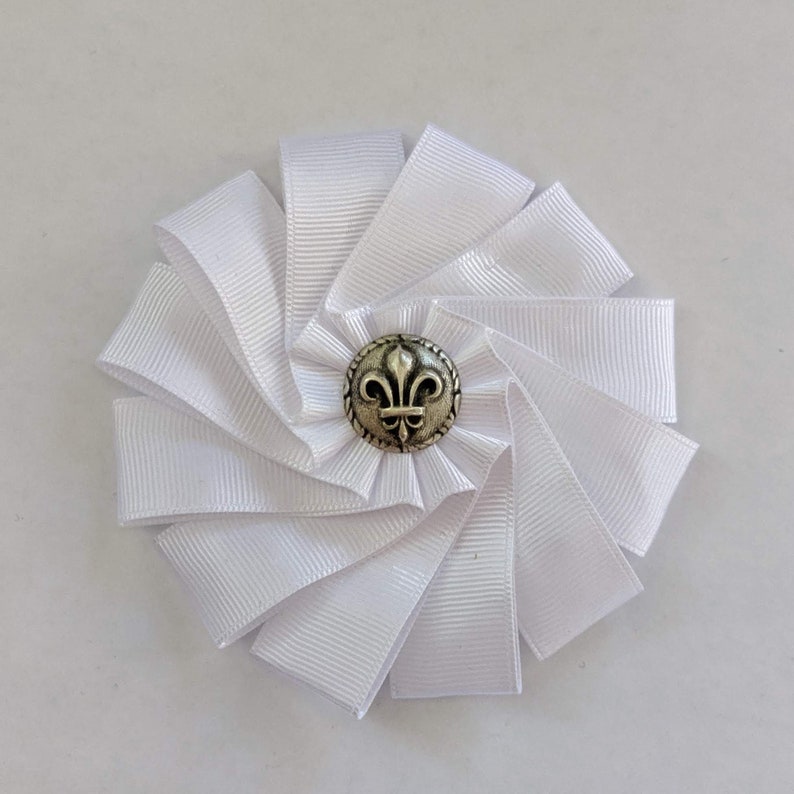 French Cockade Blue or White Rosette French Pre-Revolution | Etsy