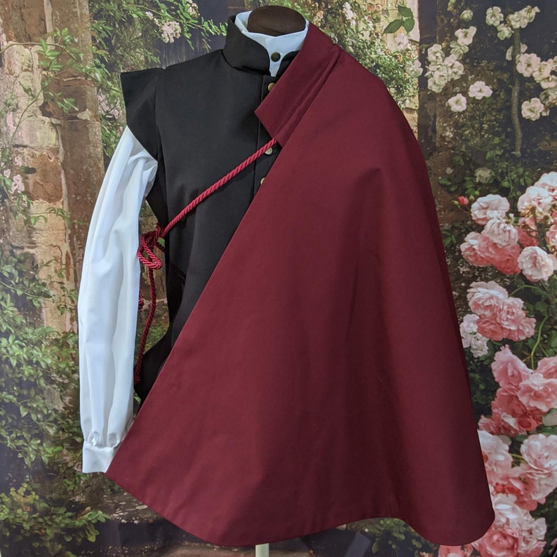 Fencing Half Cape Fighting Sports Cloth Cloak SCA Rapier | Etsy
