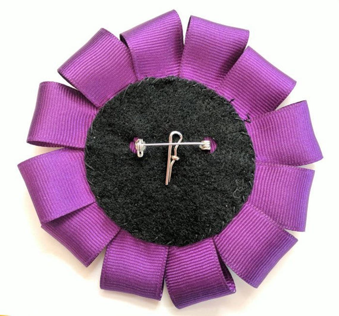 Heraldic Folded Cockade SCA Heraldry Metal and Color | Etsy