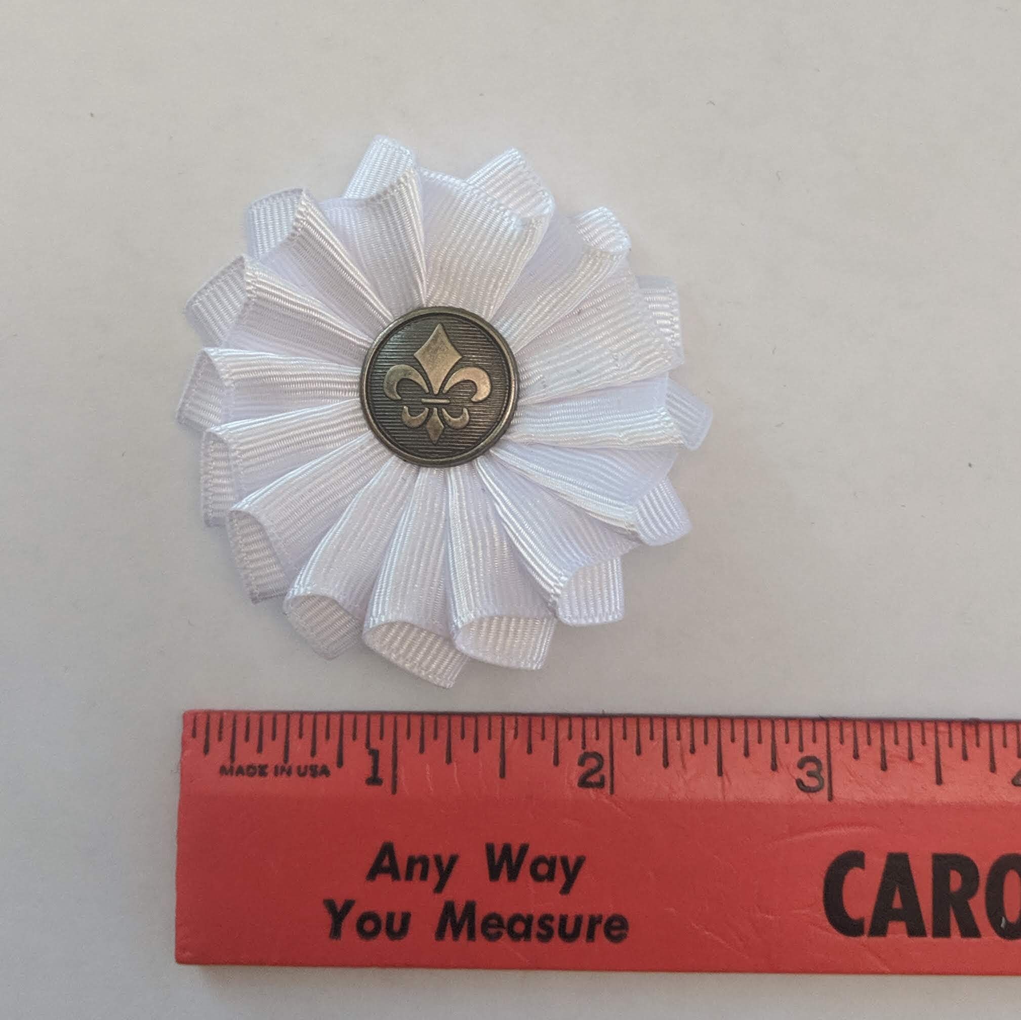 Fleur De Lis French Cockade for Tricorn Pleated - Etsy