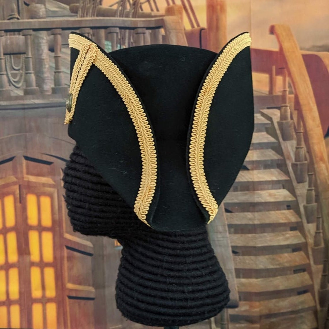 DIY Trimmed Bicorne Hat Making Tutorial DIY Bicorne | Etsy