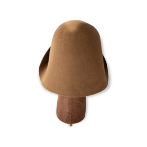 Wool Felt Hat Gothic Bell Renaissance Hood Bucket SCA 15th C. - Etsy