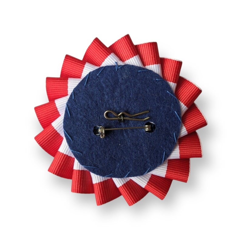 Cockade Red White Blue Navy Colonial America Naval - Etsy