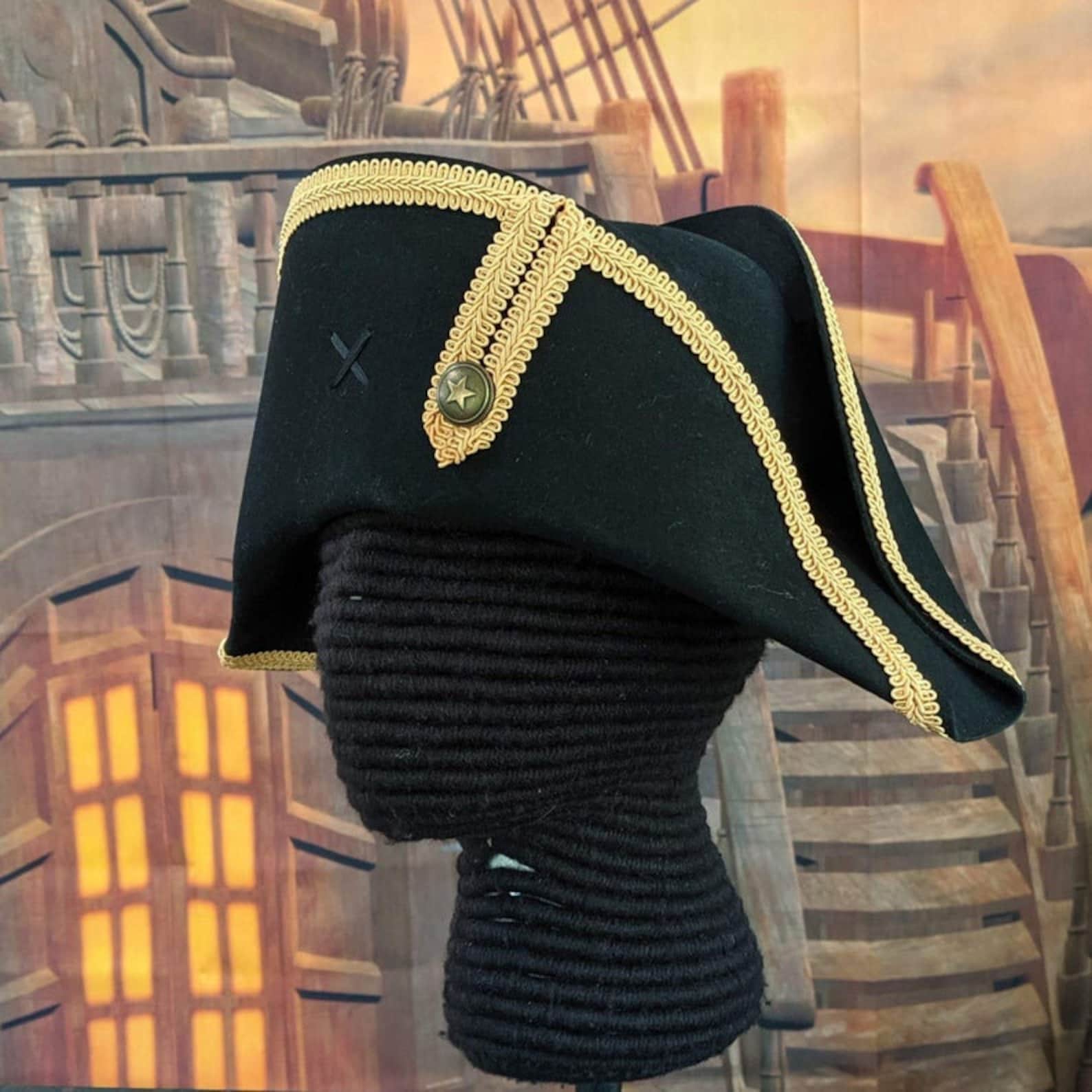 DIY Trimmed Bicorne Hat Making Tutorial DIY Bicorne | Etsy