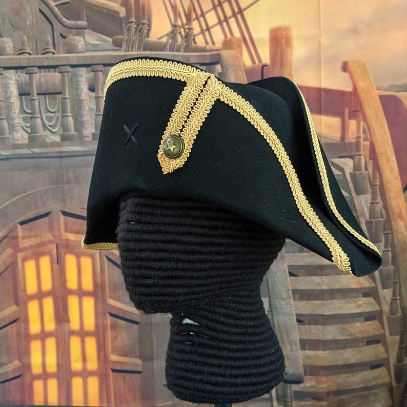 DIY Trimmed Bicorne Hat Making Tutorial DIY Bicorne | Etsy