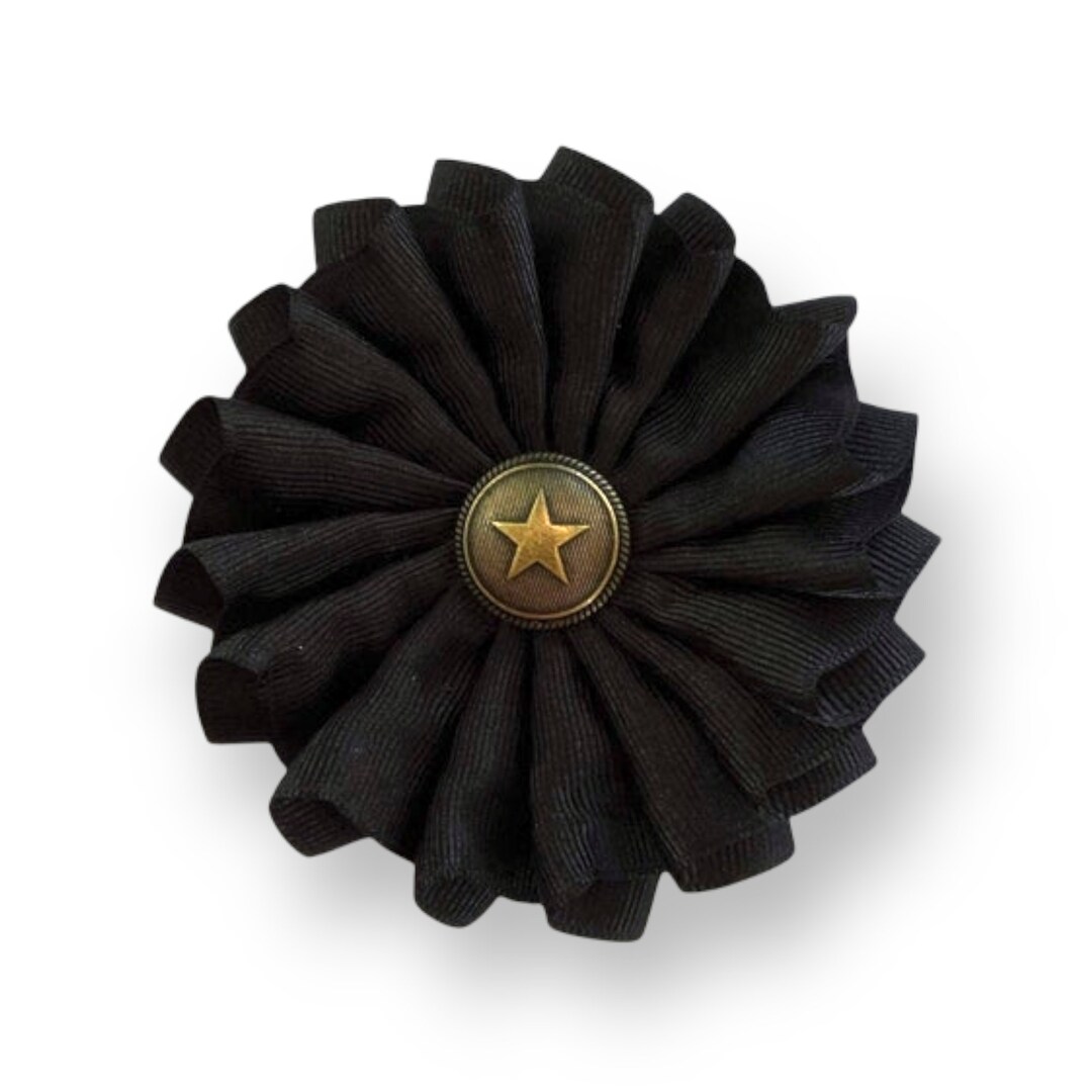 Soldier's Pleated Cockade Revolutionary Colonial - Etsy