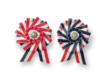 Cockade Red White Blue Navy Colonial America Naval | Etsy