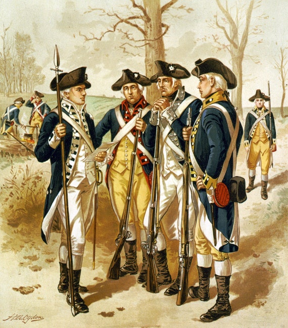 British Soldiers Revolutionary War Hats