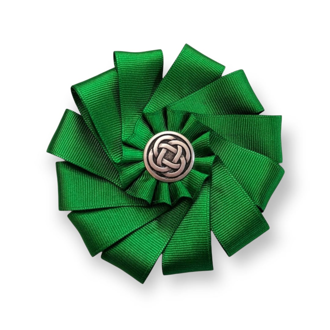 Celtic Cockade for Tricorn or Bicorne - Society of United Irishmen - Etsy