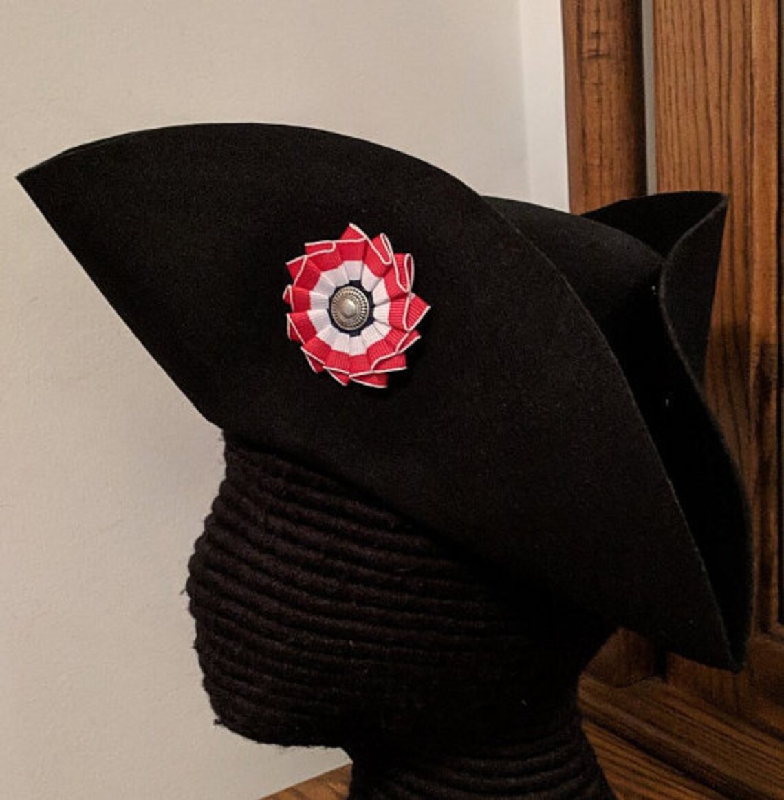 Two American Patriotic Cockades Tricolor Red White Blue | Etsy