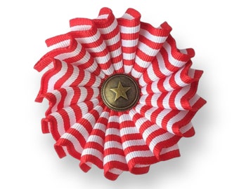 Cockade Red White Blue Navy Colonial America Naval | Etsy