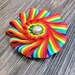 Rainbow Cockade for Hats or Clothing Rosette LGBTQ Pride - Etsy