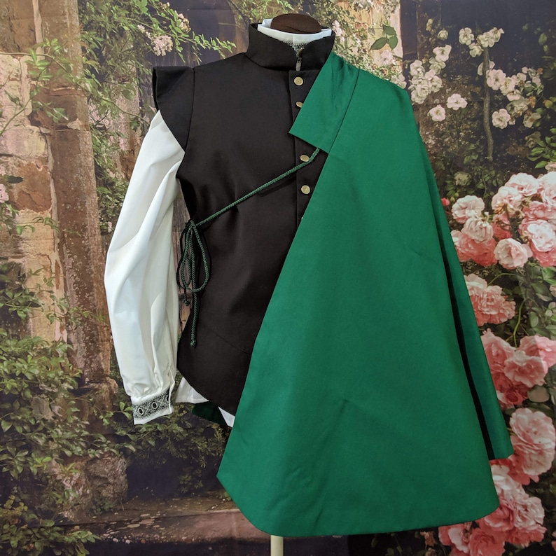 Fencing Half Cape Fighting Sports Cloth Cloak SCA Rapier | Etsy