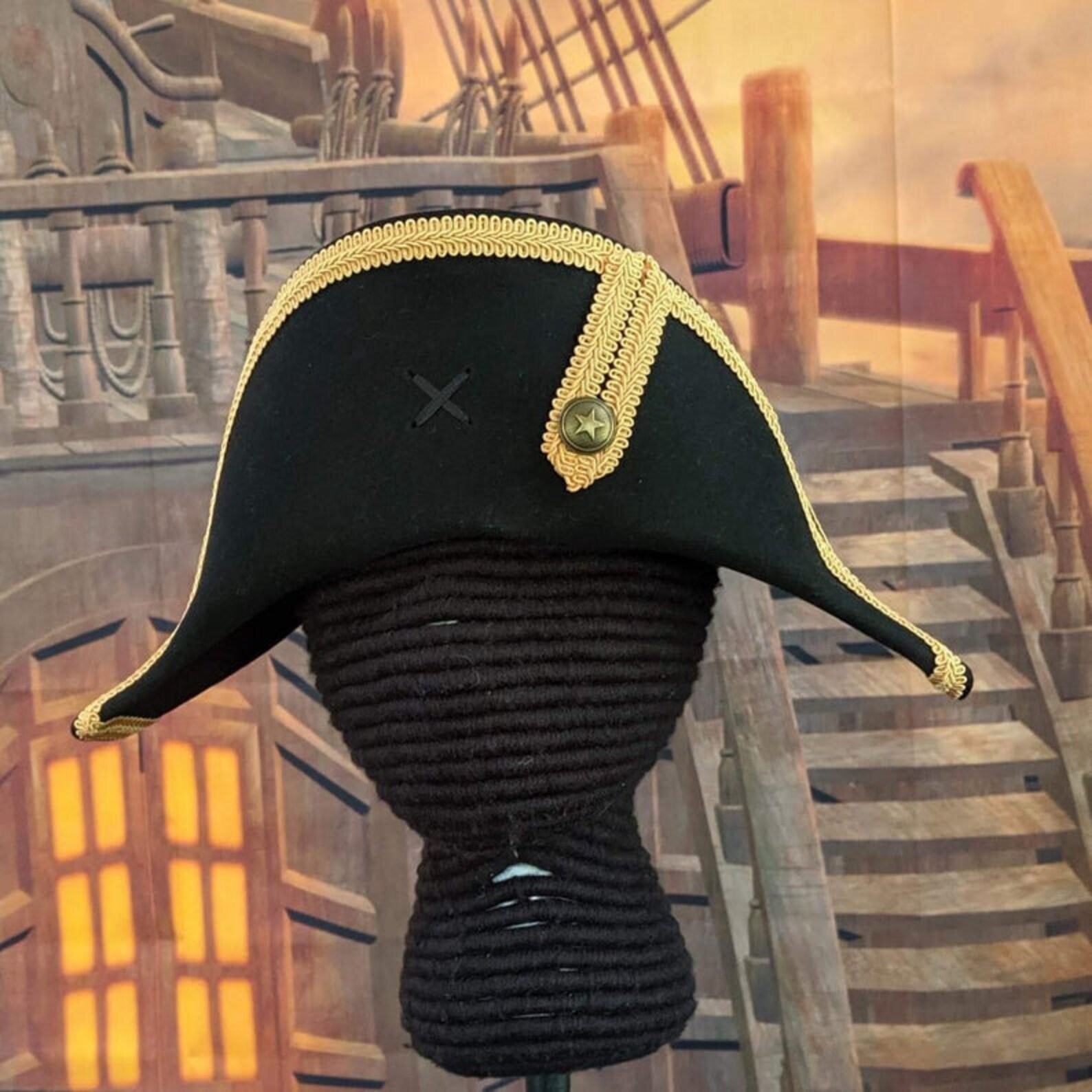 DIY Trimmed Bicorne Hat Making Tutorial DIY Bicorne | Etsy