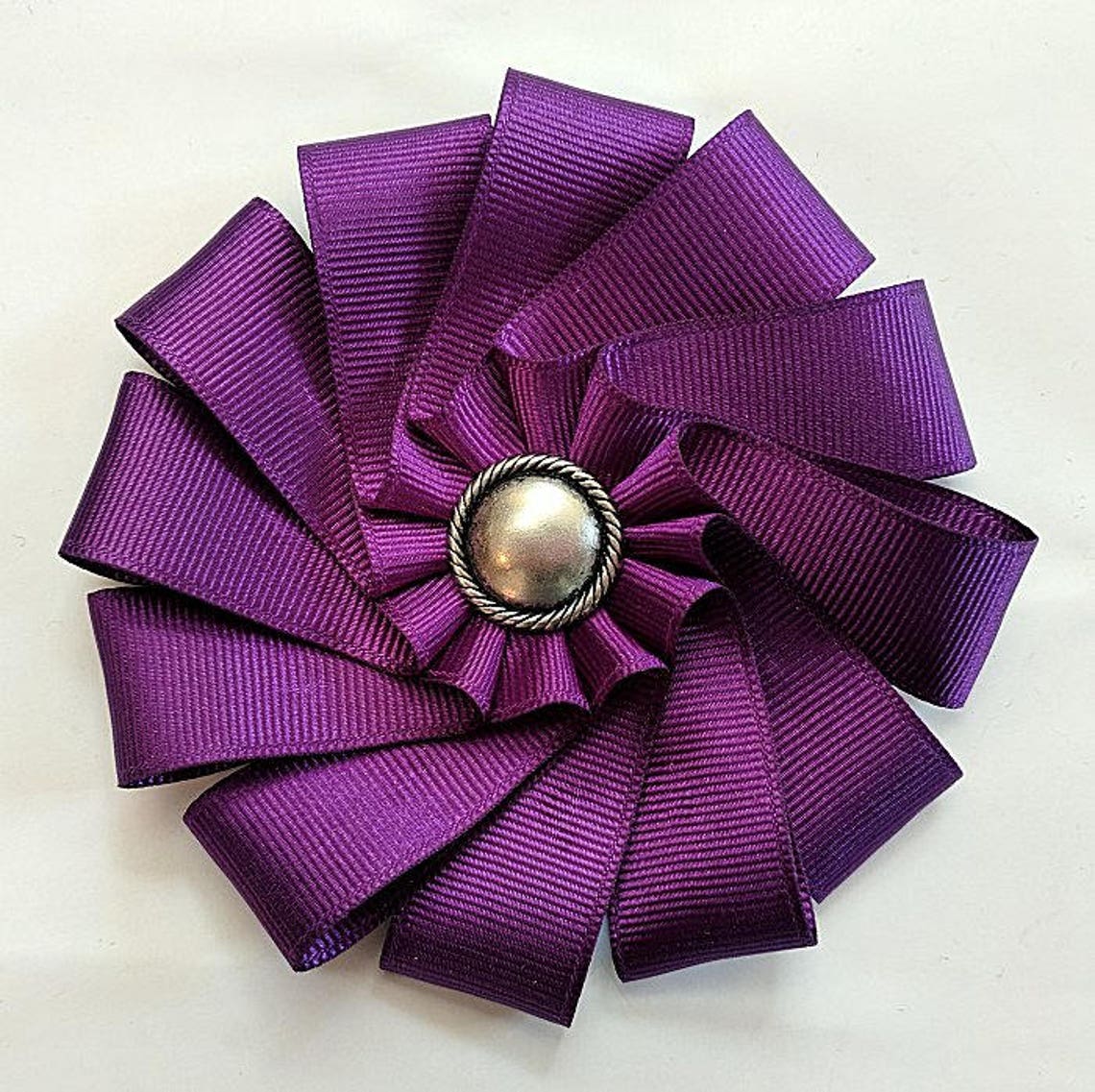 Heraldic Folded Cockade SCA Heraldry Metal and Color | Etsy