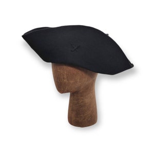 Pauper's Tricorn - Poor Man's Tricorn - Laced Tricorn - Cocked Felt Hat ...