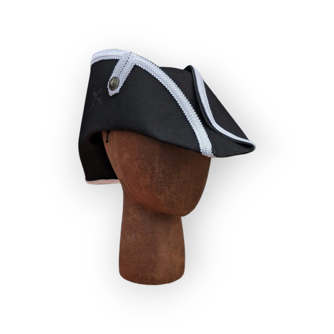 Bicorne With White Edging - American Cocked Hat - War of 1812 ...