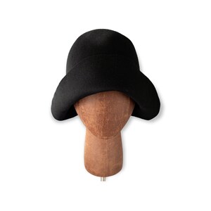 Wool Felt Hat Gothic Bell Renaissance Hood Bucket SCA 15th C. - Etsy