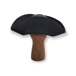 Pauper's Tricorn - Poor Man's Tricorn - Laced Tricorn - Cocked Felt Hat ...