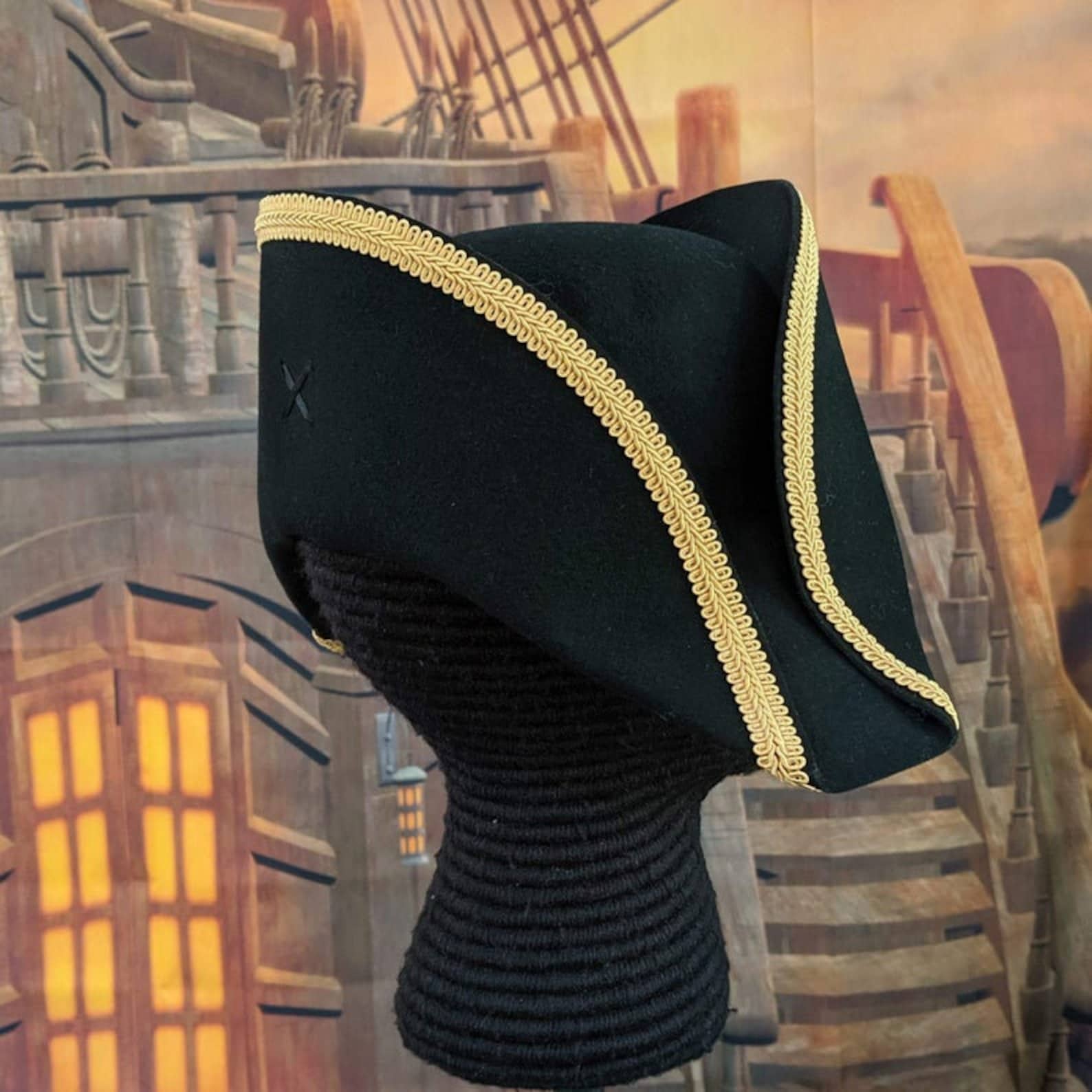 DIY Trimmed Bicorne Hat Making Tutorial DIY Bicorne | Etsy